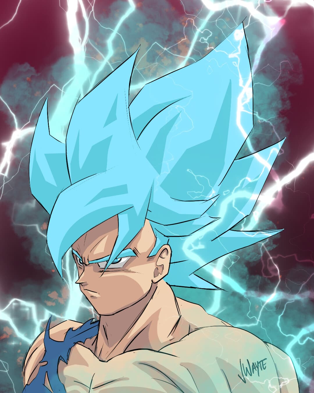 Super Saiyan Blue VS Super Saiyan God : Qui Gagne Dans Un Combat ...